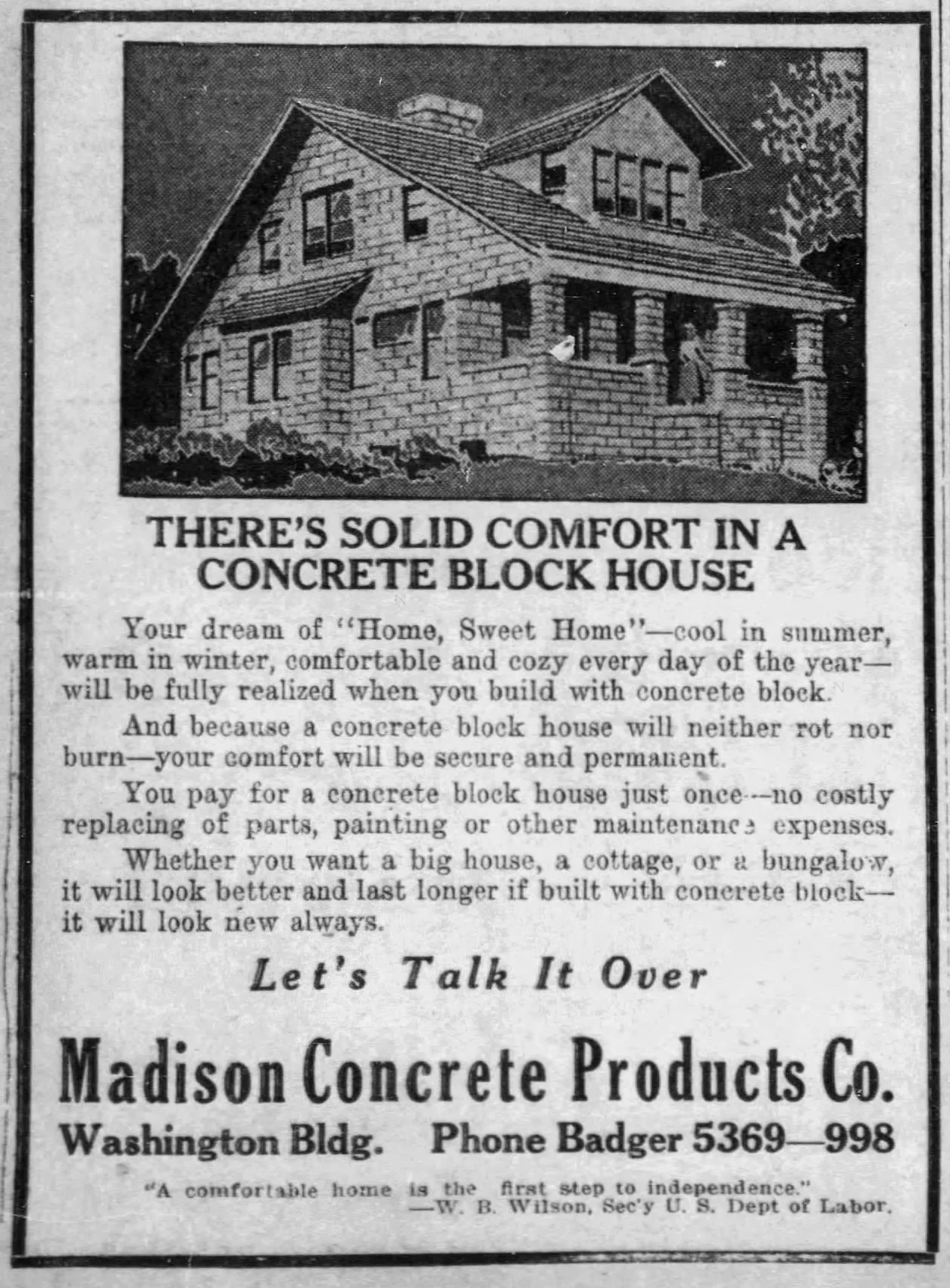 Concrete Block Houses 1: The First Wave, 1900-1930 — Madison Trust for ...