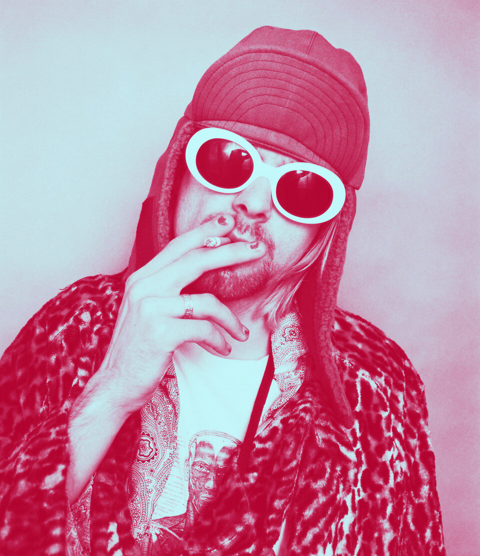 Kurt Cobain Smoking