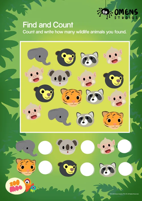 Leo the Wildlife Ranger - Find and Count — ZooMoo