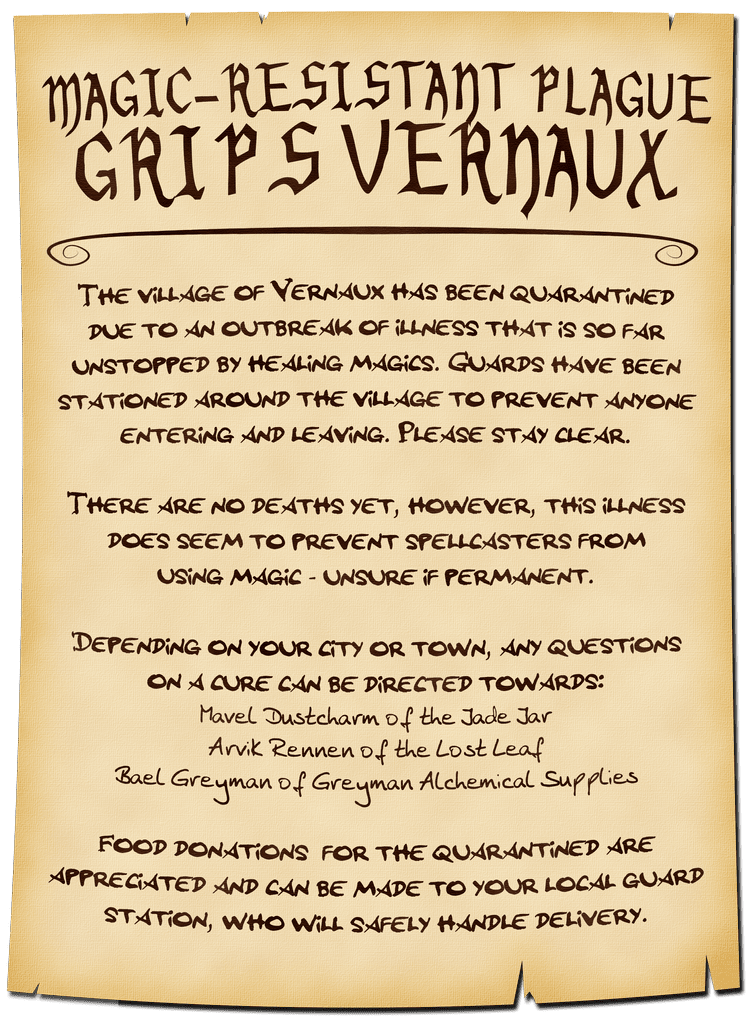 Plague Warning — Of Metal And Magic