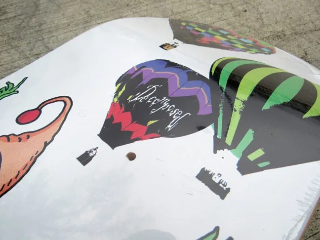 RUSS HOWELL never grow up 8" x 31" — decomposed skateboards - freestyle ...