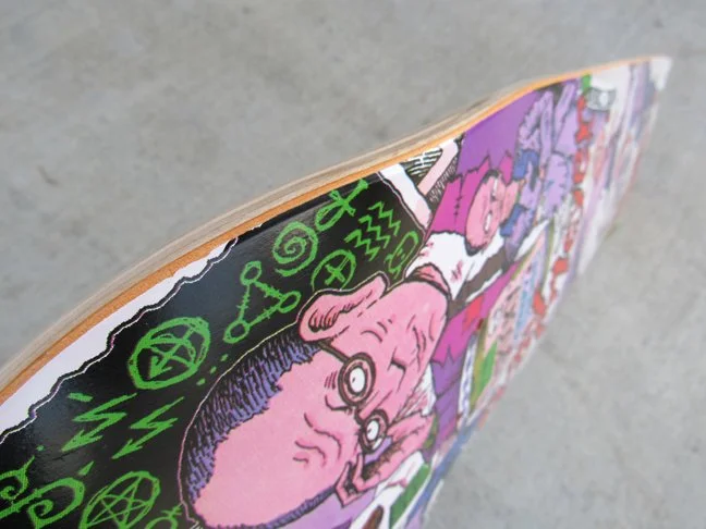 RAY MEYER - Skippy (Ultraviolet) 7.5" x 29" — decomposed skateboards ...