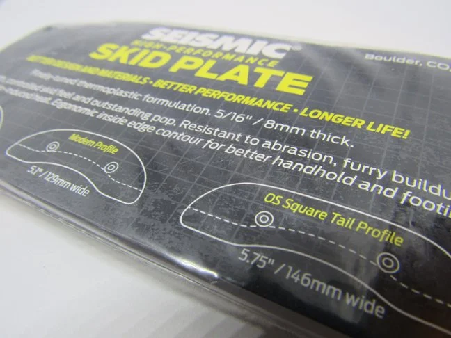 SEISMIC Modern Skid Plate 5" / 128mm (BLACK) — decomposed skateboards ...