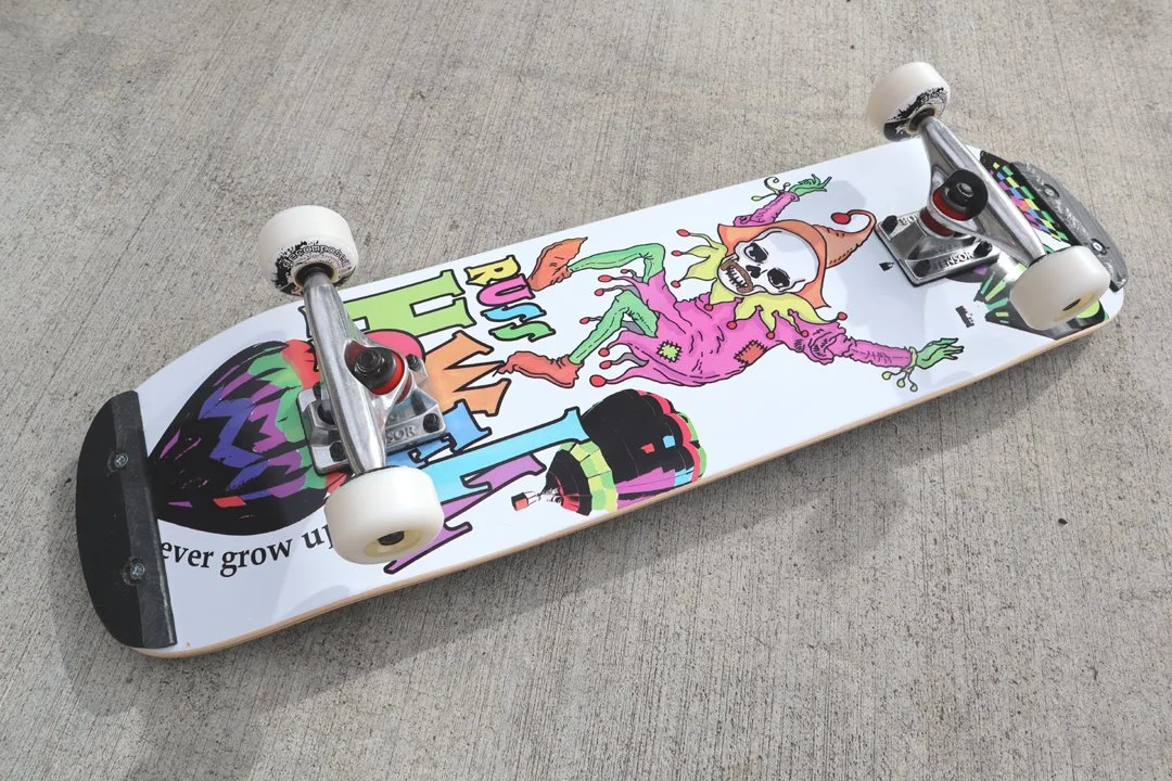 DECOMPOSED Russ Howell 8" complete — decomposed skateboards - freestyle ...