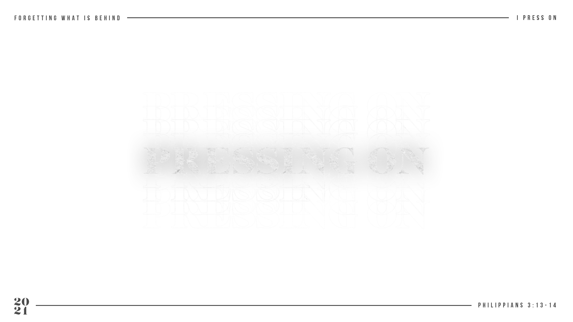 Sermon Series: Pressing On — The Crossing Church