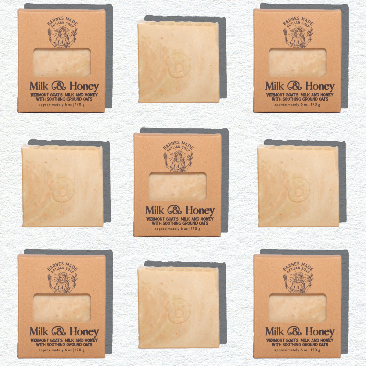 Glacier Menthol Bar Soap — Barnes Made