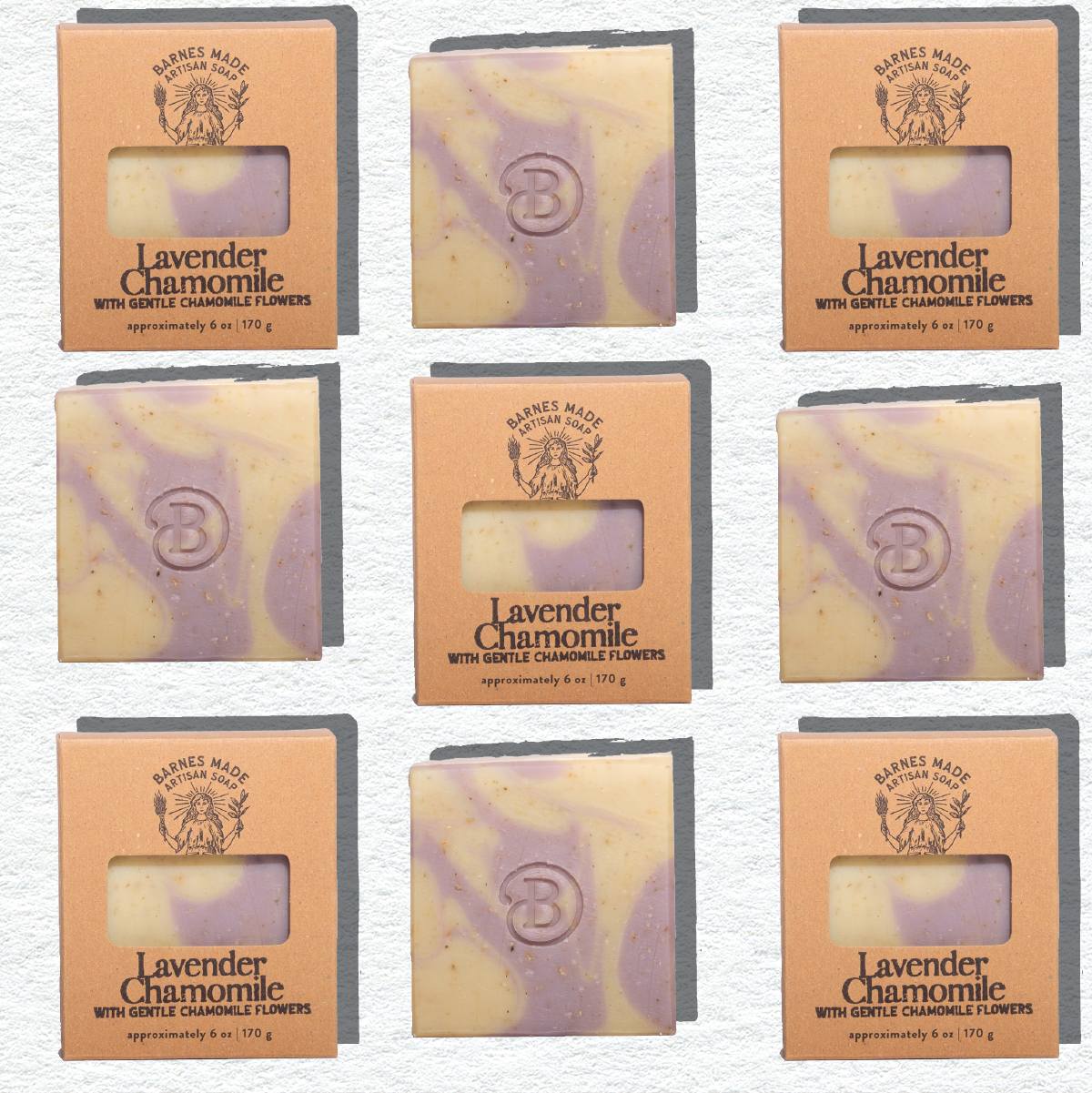 Glacier Menthol Bar Soap — Barnes Made