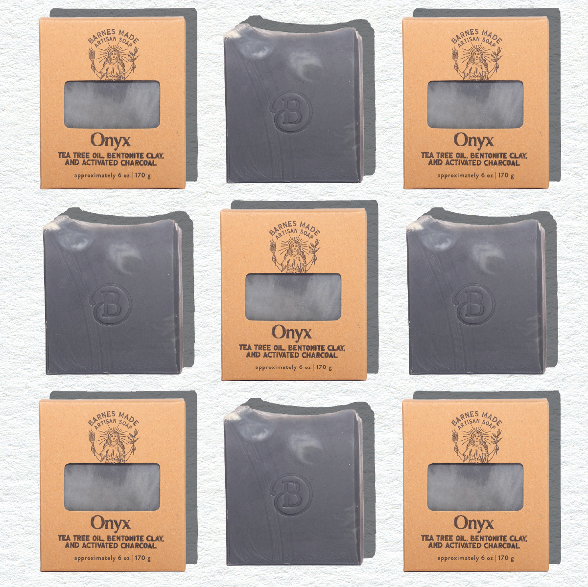 Glacier Menthol Bar Soap — Barnes Made