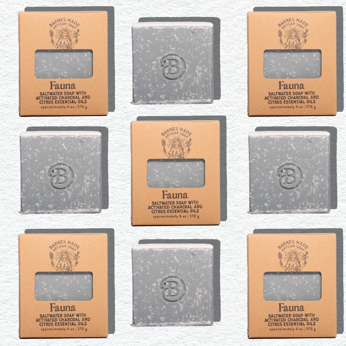 Glacier Menthol Bar Soap — Barnes Made