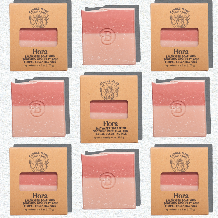 Tomato Leaf Red Clay Soap — Barnes Made