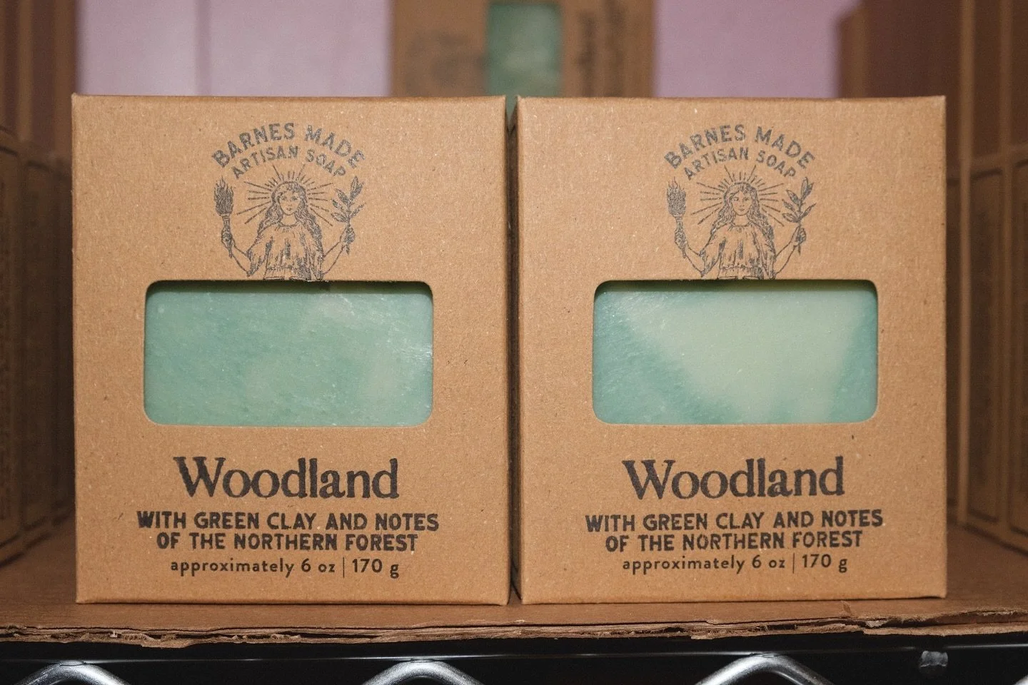 Glacier Menthol Bar Soap — Barnes Made