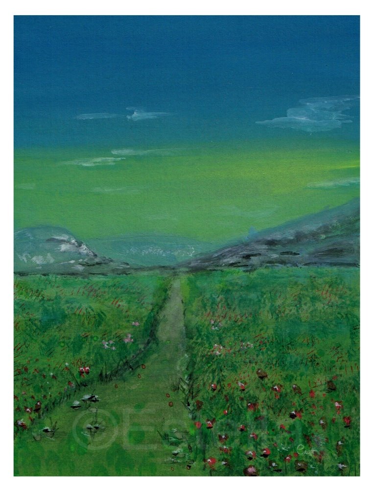 Grassland Passage - landscape painting — Australian Artist Estella ...
