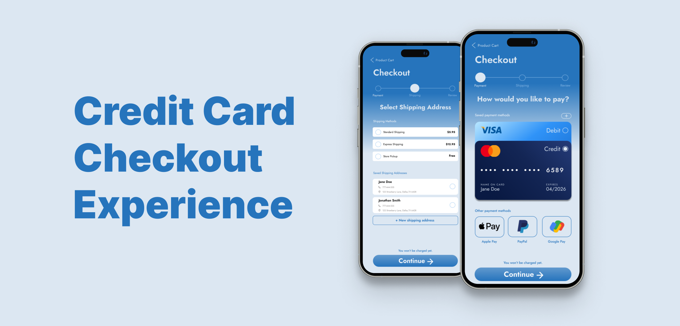 Credit Card Checkout — Genesis Avila