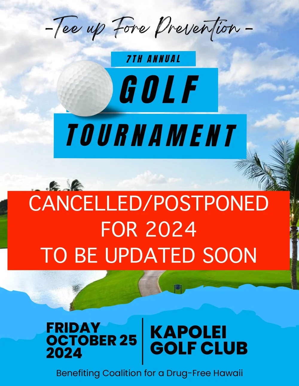 Golf — Coalition for a Drug-Free Hawaii