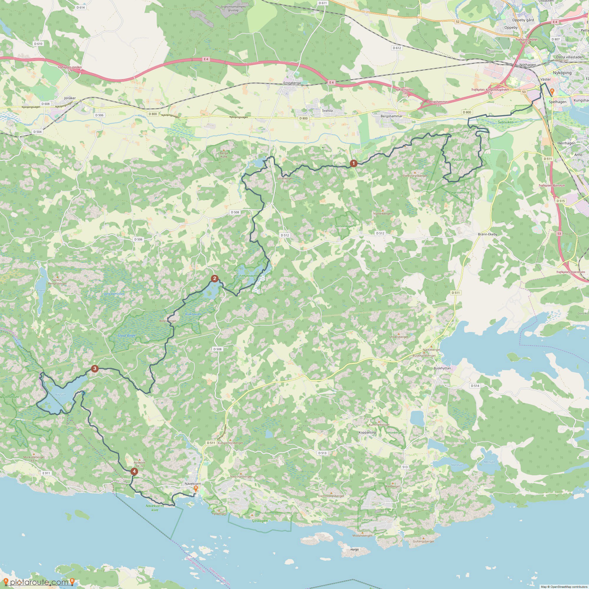 50 km Trail Ultra — Sörmlands 100 Trail Run