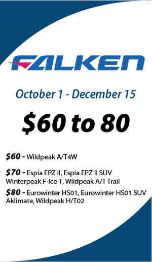 Fall Rebates 2025 — North Country Tire Distributors