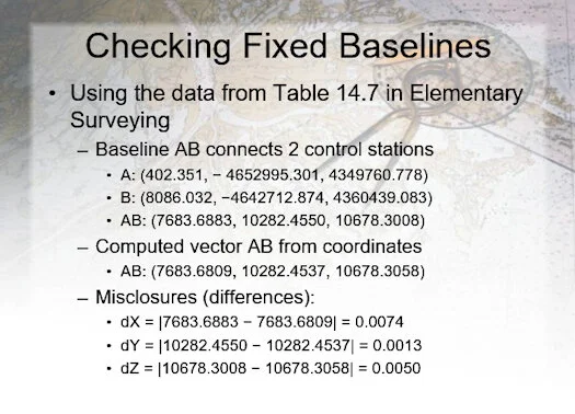 Adjustment of GNSS Networks — GeoLab