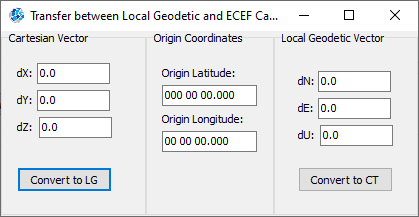 Transform Vector — GeoLab