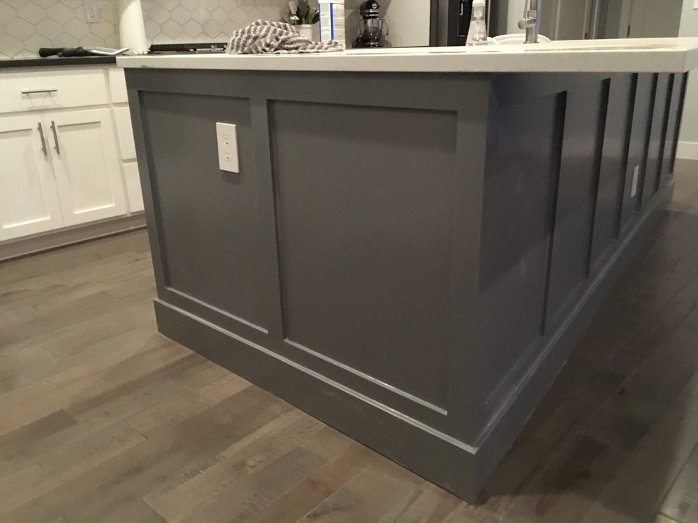 Wainscoting Panels On Kitchen Island | Besto Blog