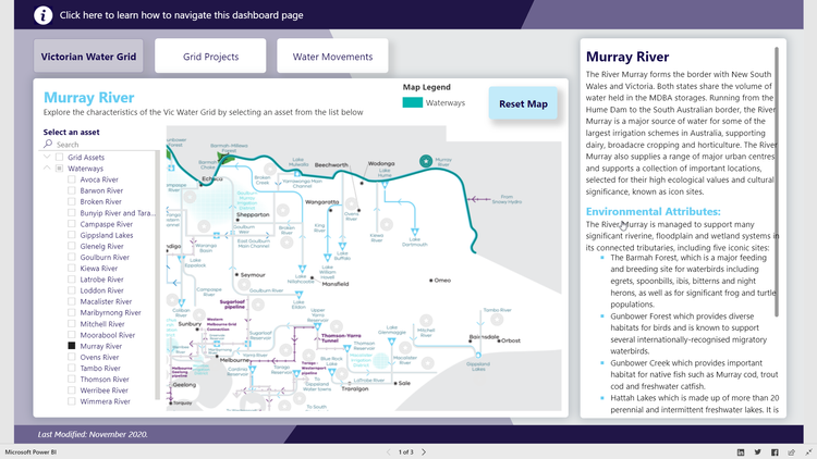 The DELWP Power BI Vic Water Grid & New Power BI Features coming in ...