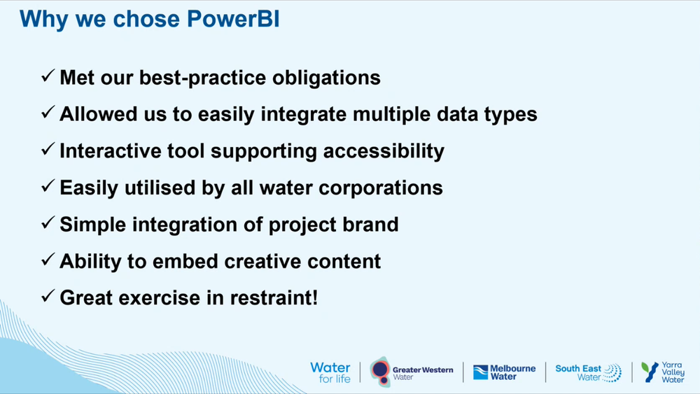 Water for Life: Power BI as a community engagement tool — DiscoverEI