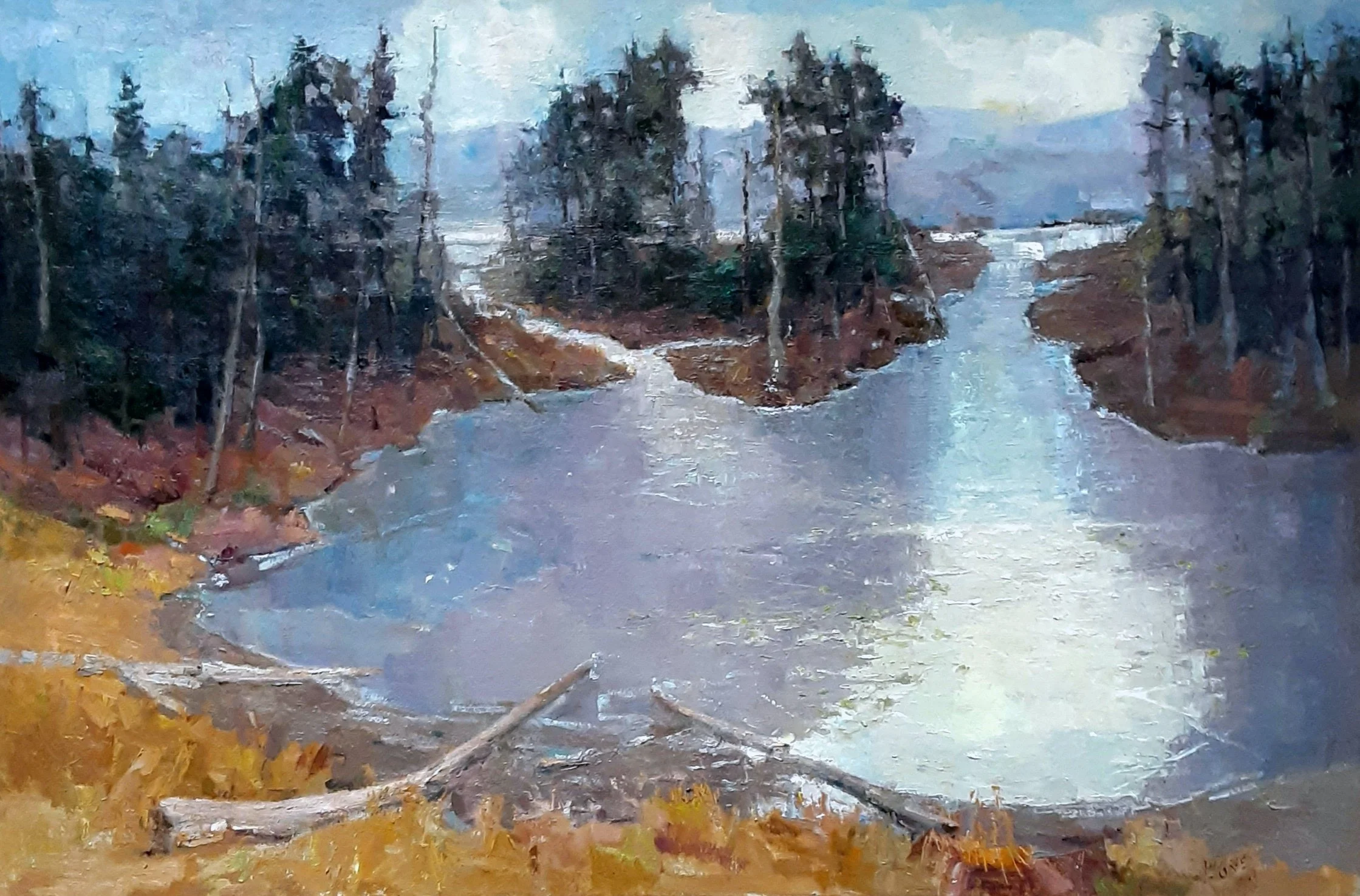 Le Grue Landscape Paintings — Jeanette Le Grue