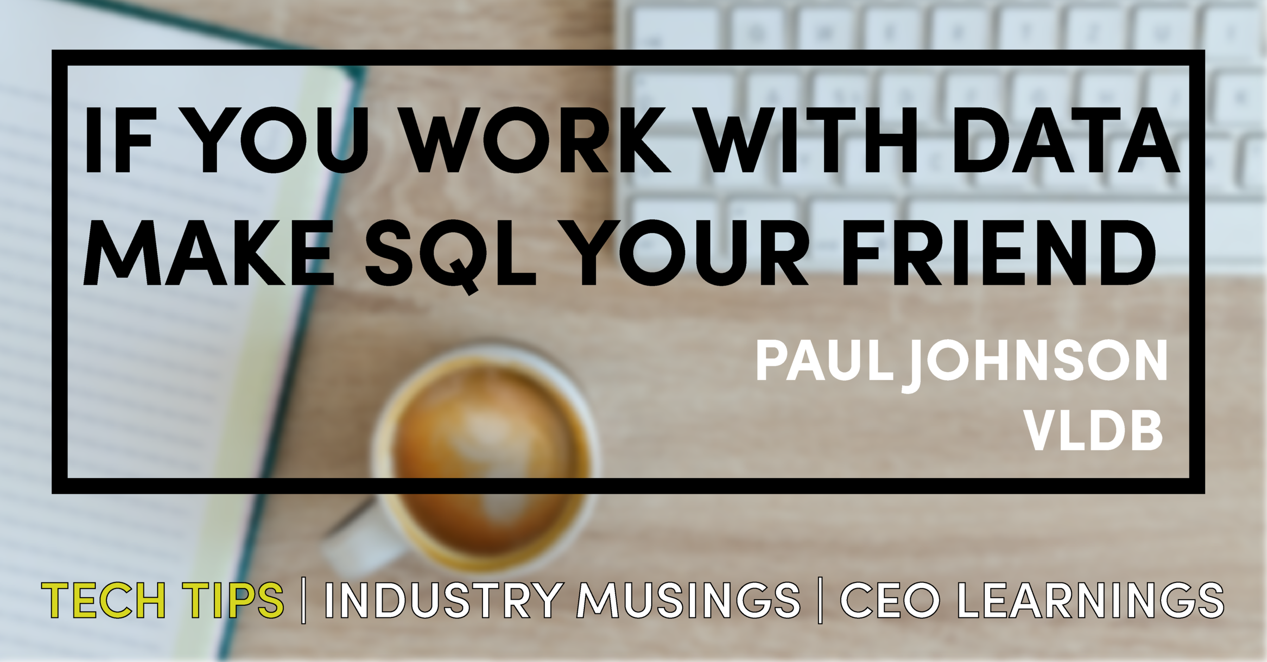 Data Management, Software Development & Platform Services | VLDB