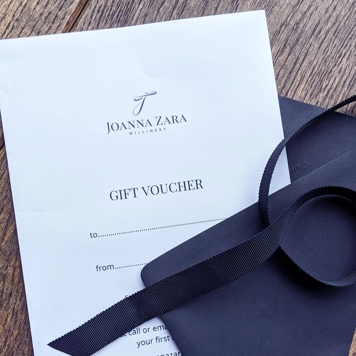 Gift Vouchers Joanna Zara Millinery Gift Vouchers Joanna Zara Millinery