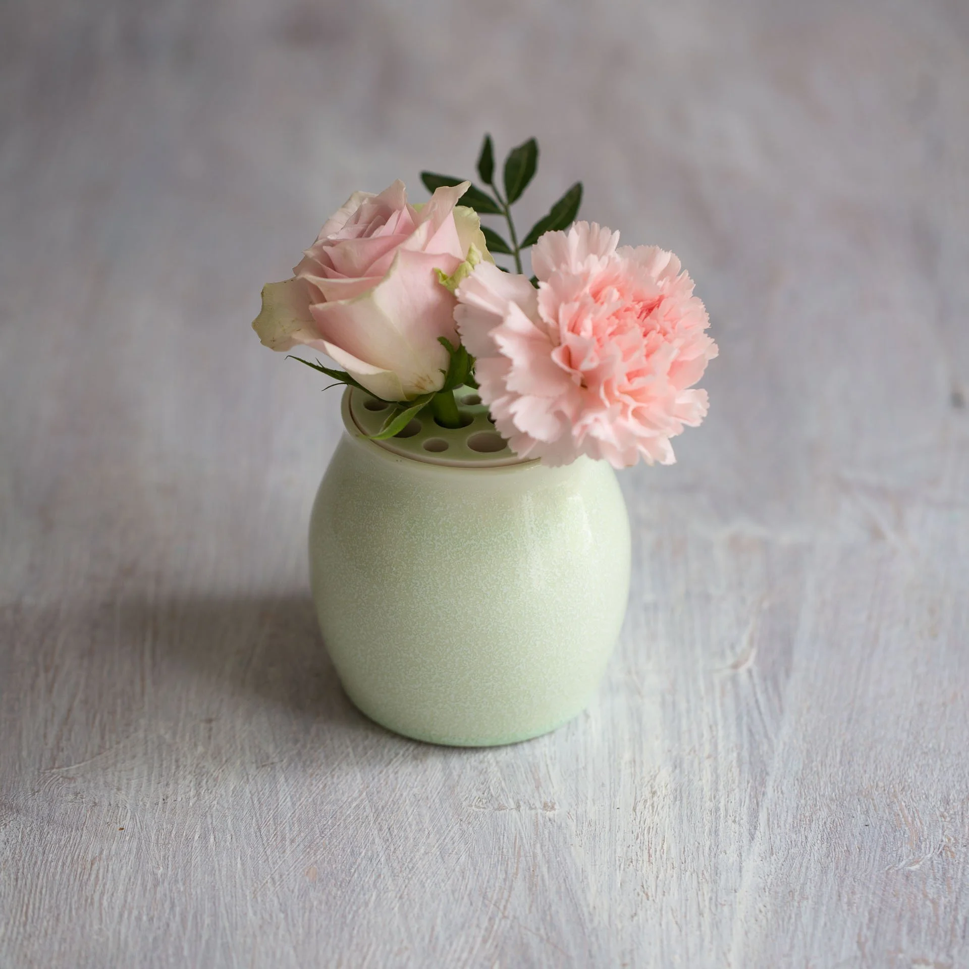 Beautiful hand-thrown ceramic vessels in porcelain clay with colours ...