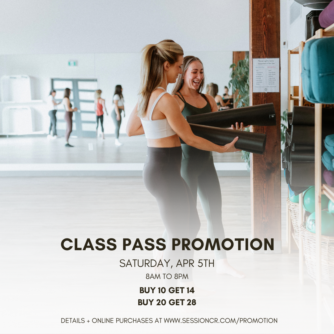 Session Taproom + Kitchen / Studio + Spin — Class Pass Promotion