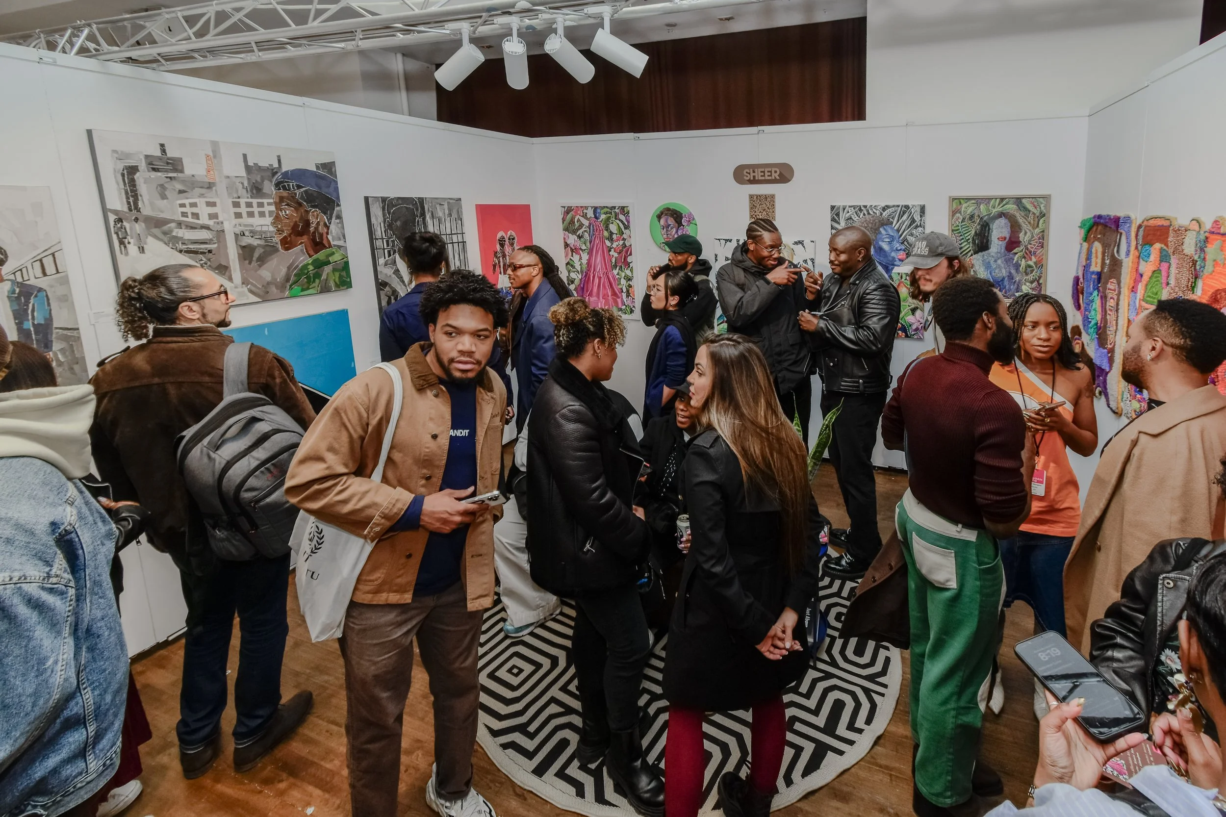SHEER Celebrates The Opening Night of the Spring 2025 Affordable Art ...