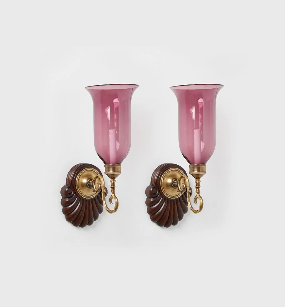 Hurricane Shade Sconces — David Duncan Studio
