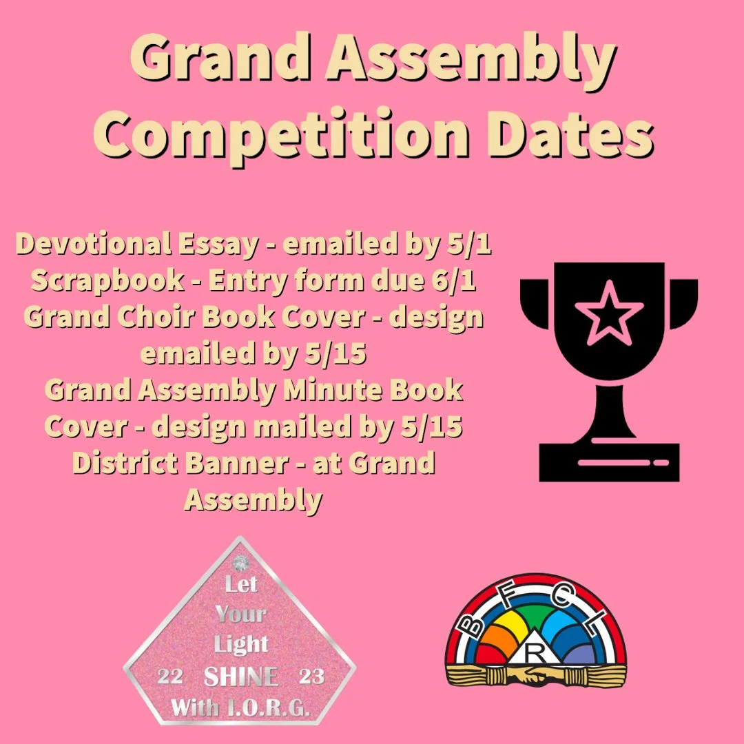 Grand Assembly Competitions — Ohio Rainbow