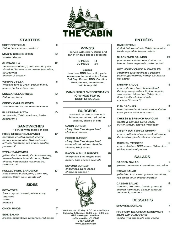 Food — The Cabin