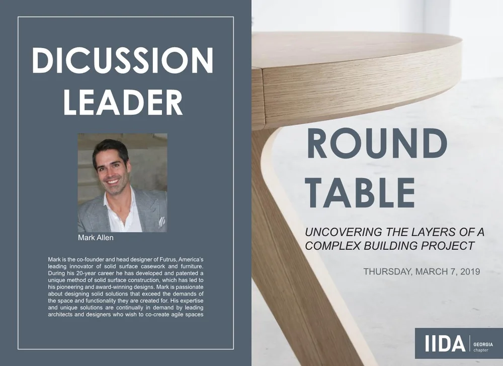 Round Table Discussion Flyer