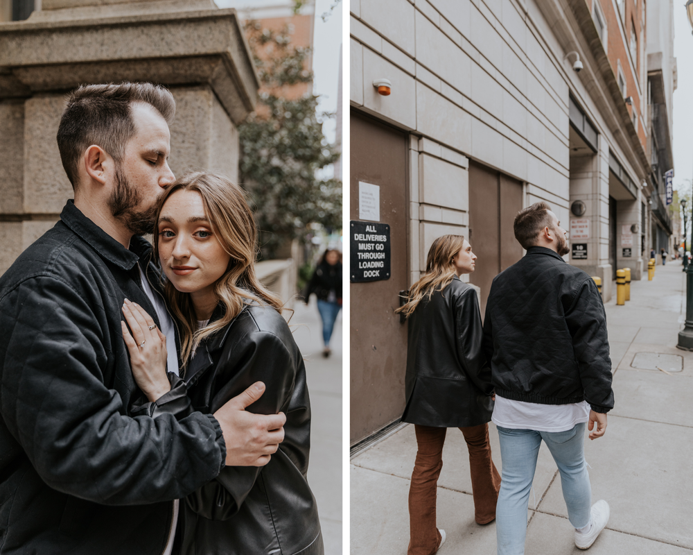 Rittenhouse Square Engagement Session — The Finding Co.