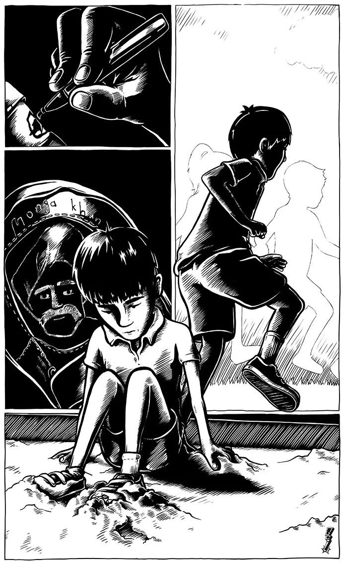 The Legend of Monga Khan — Gabriel Cunnett Illustration