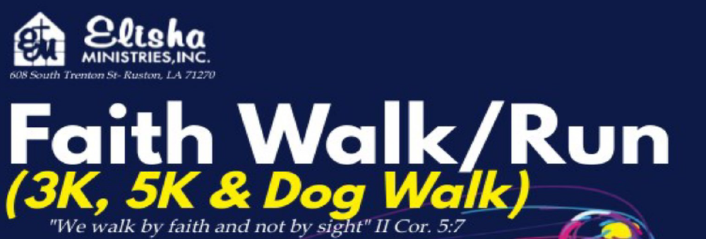 Faith Walk Registration — Elisha Ministries, Inc.