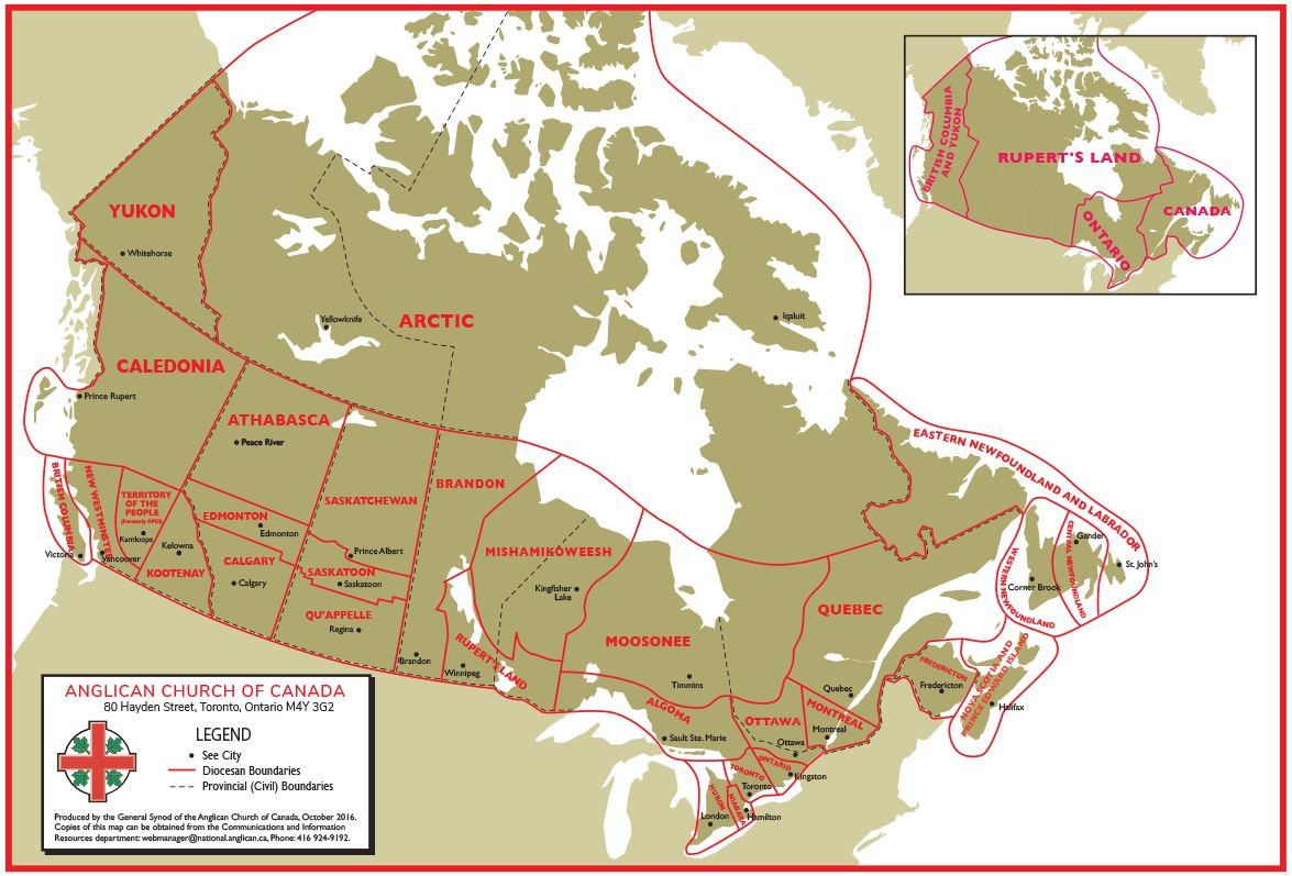 Anglicans? — The Area Parish of the St. Lawrence