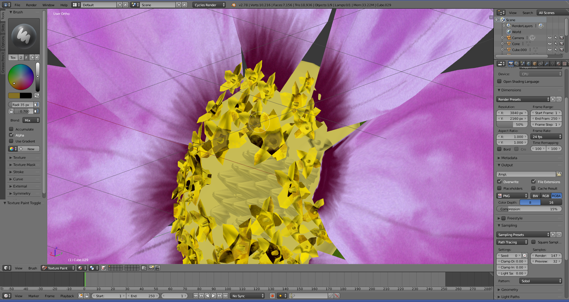 Flower Model Blender | Best Flower Site