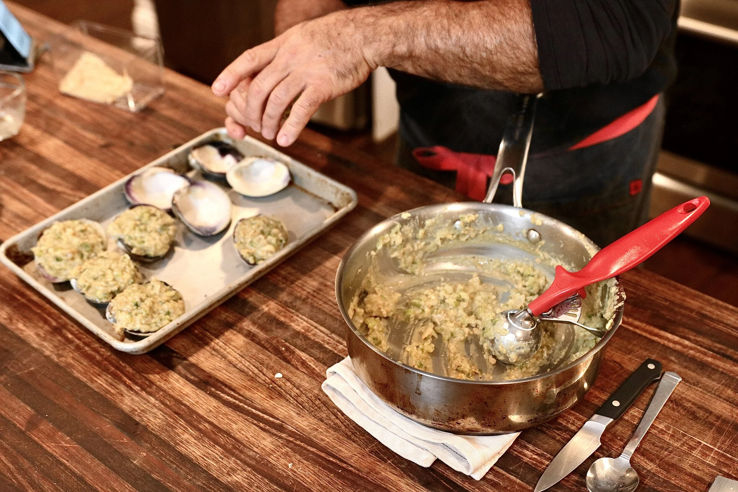 Rhode Island Stuffies ~ Stuffed Clams — Eating With Chef Eric