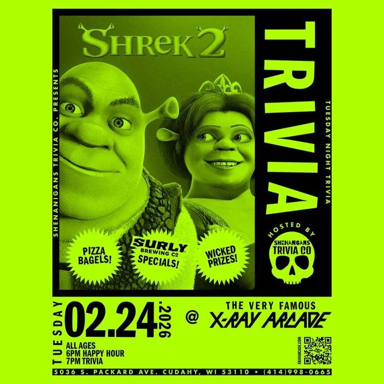 Shrek 2 Trivia — X-Ray Arcade