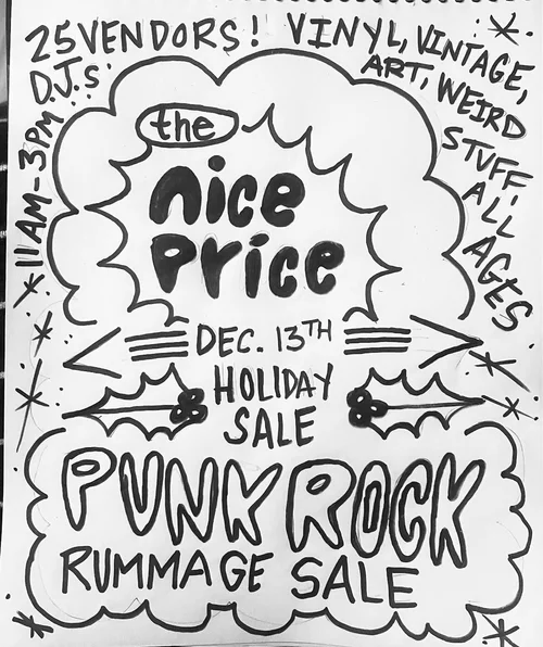 Punk Rock Rummage Sale - The Nice Price Holiday Sale — X-Ray Arcade
