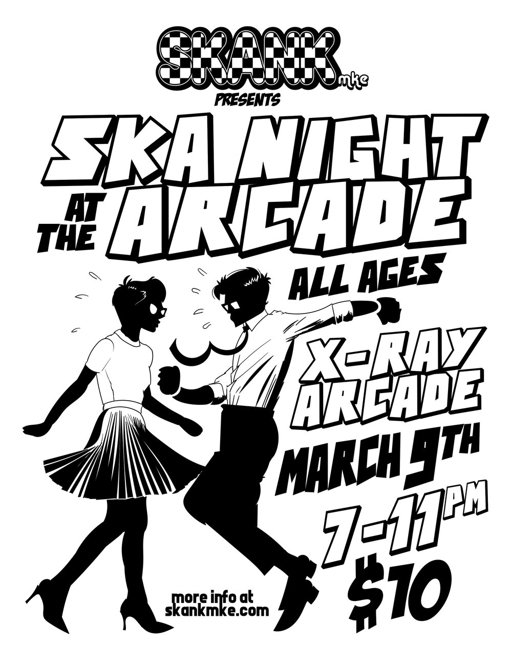 SKA NIGHT AT THE ARCADE — X-Ray Arcade