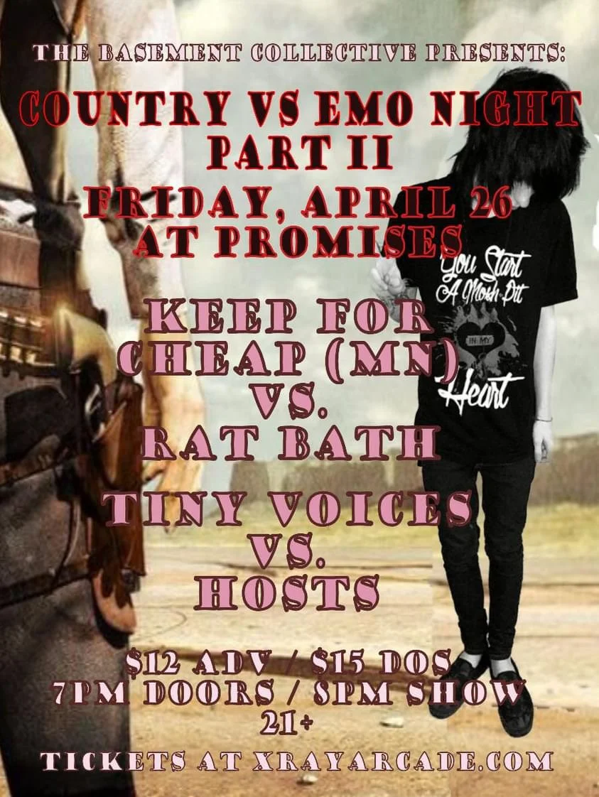 @ PROMISES: COUNTRY VS. EMO NIGHT PART II FEAT. KEEP FOR CHEAP, RAT ...