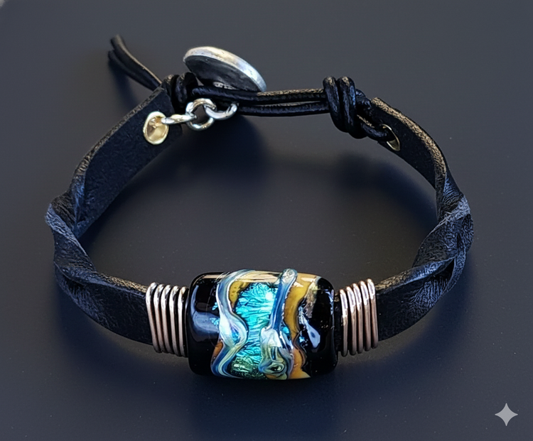 Artisan Memorial Bracelets | Handcrafted Ash Jewelry | Montana Studio ...