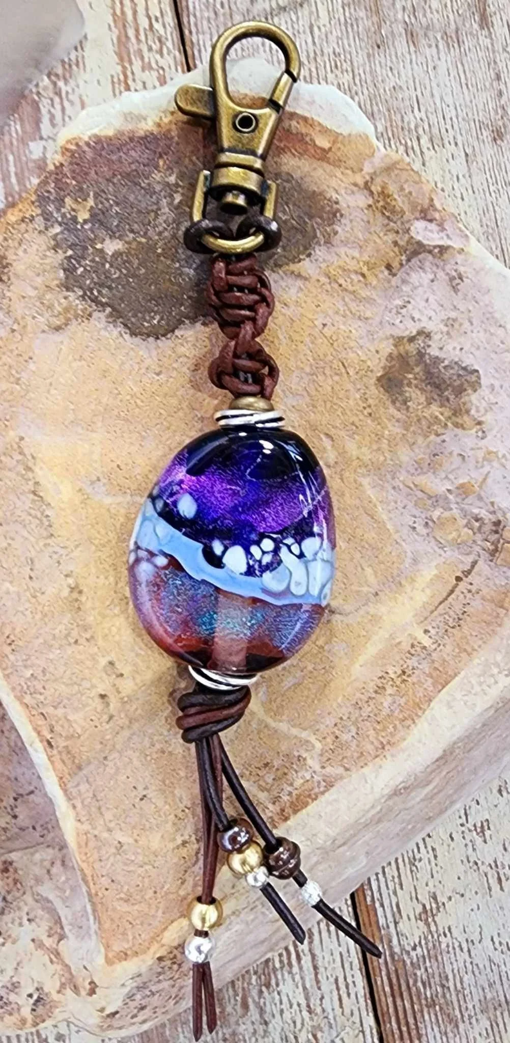 Memorial Comfort Stones & Keychains | Artisan Glass Pocket Pieces ...