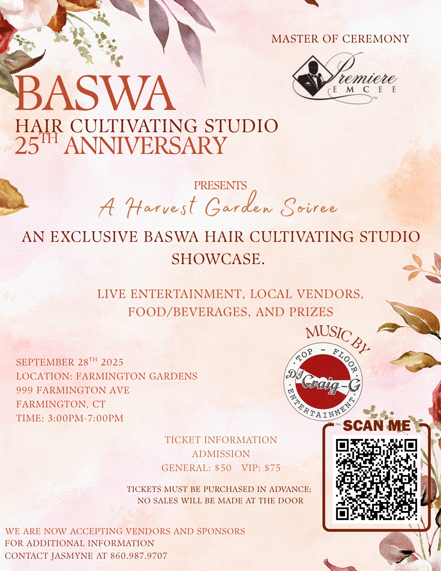 25th Anniversary Tickets — Baswa