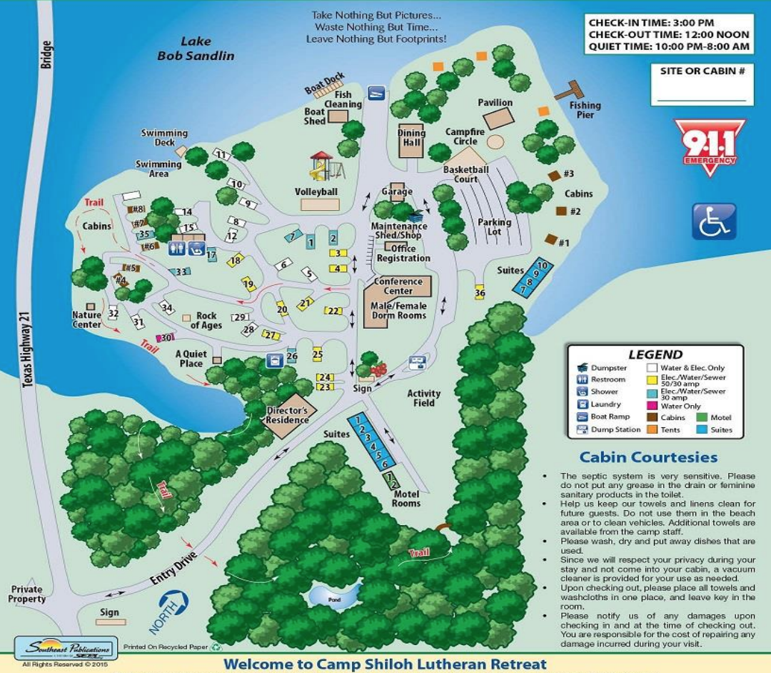 Map — Camp Shiloh