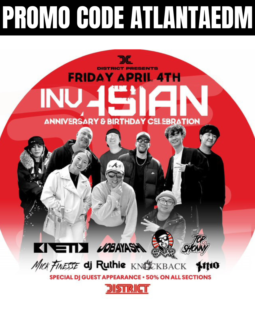 InvAsian: 4 Year Anniversary at District Atlanta Friday, Apr 4, 2025 ...